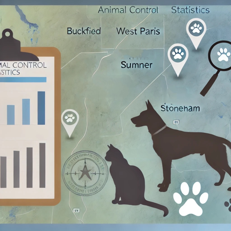 Animal Control Statistics Dashboard | Buckfield, Hartford, Sumner, West ...